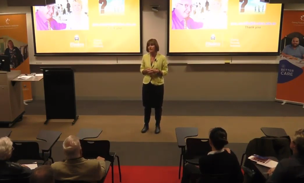 Public lecture: “What constitutes good quality of care in aged care ...