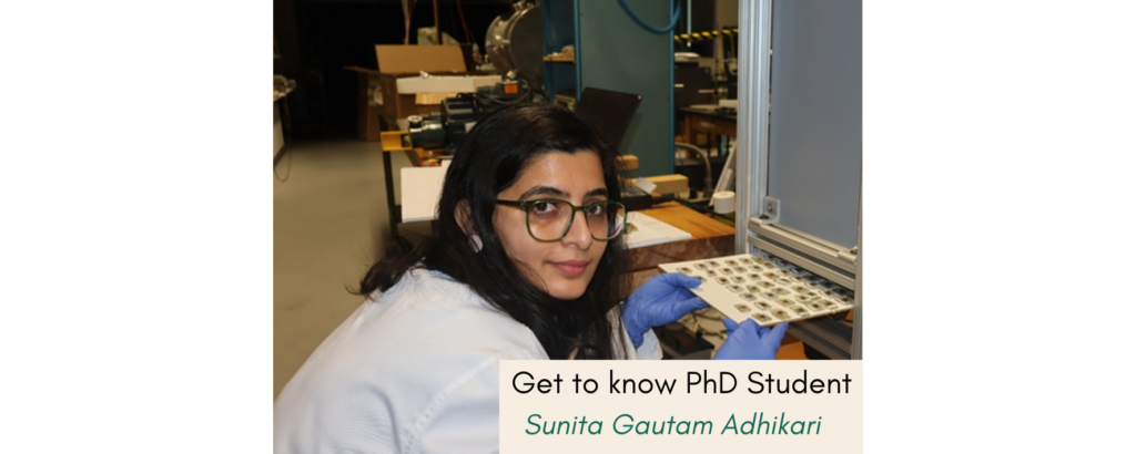 Get to know PhD Student – Sunita Gautam Adhikari – HDR students in focus