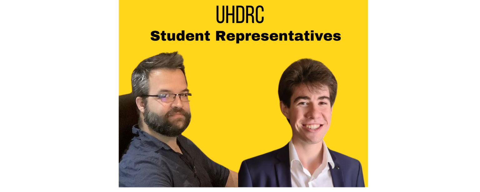 Your student representatives on the University Higher Degree by ...