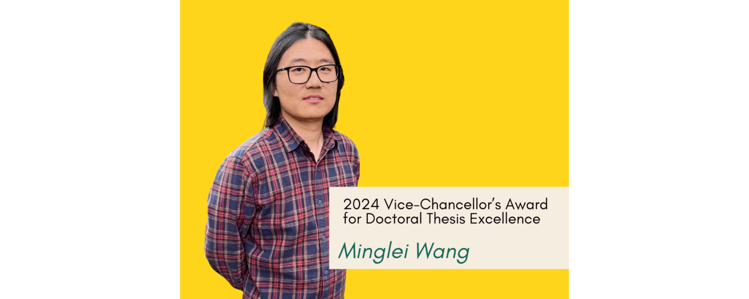 Minglei Wang 2024 Recipient Of The Vice Chancellor S Award For
