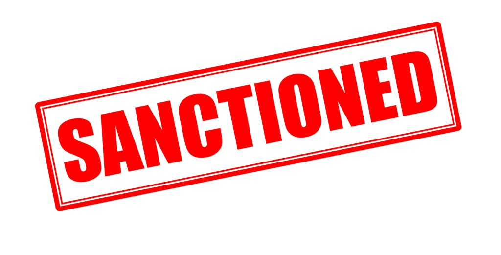 Sanctions - Library Information (staff only)