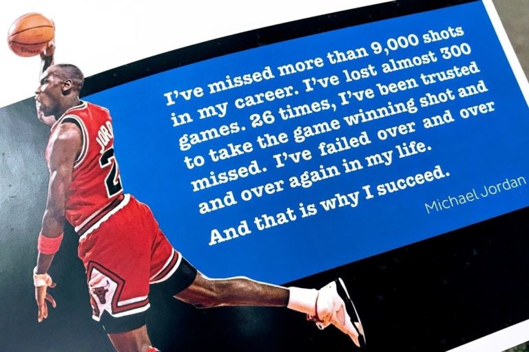 Failure – Michael Jordan’s perspective – Better U