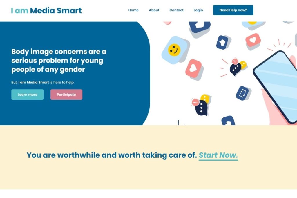 Online Media Smart Program for those who have body image concerns ...