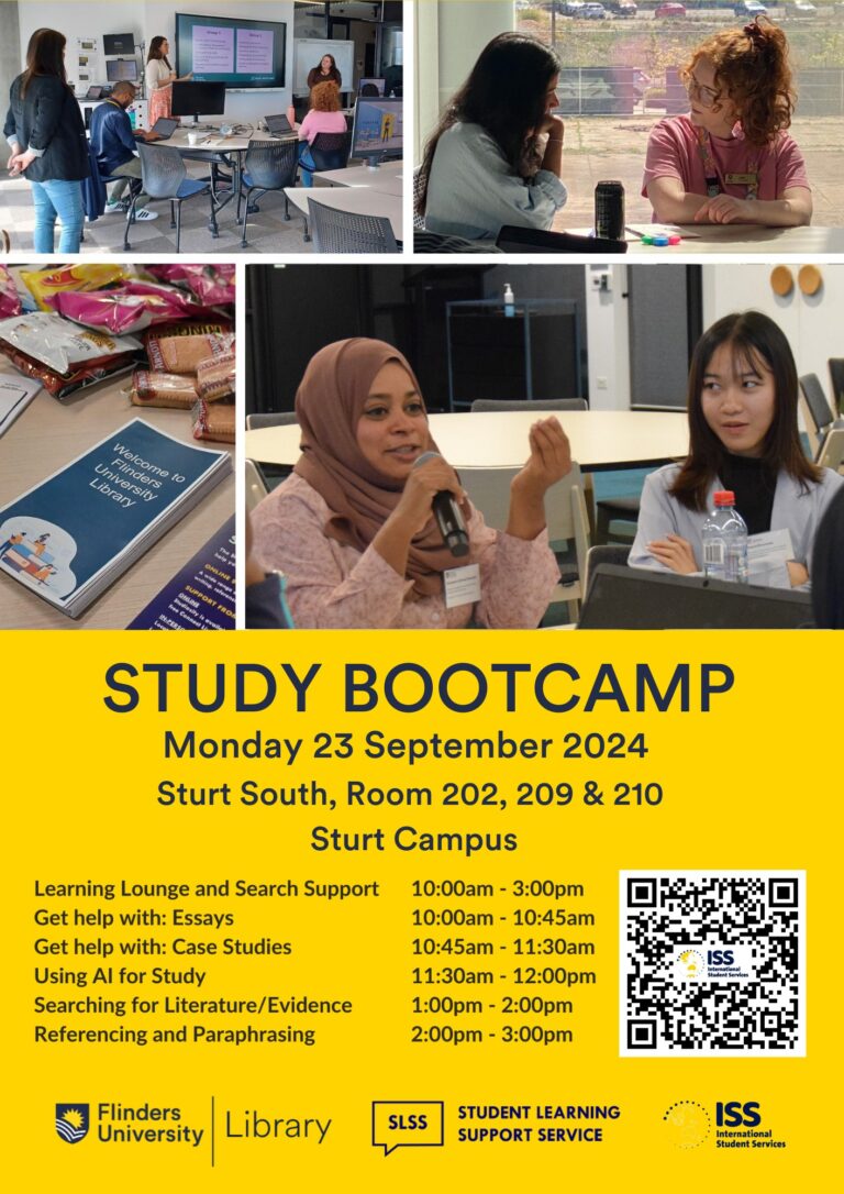 Mid-Semester Study Bootcamp at Sturt Campus! – Better U