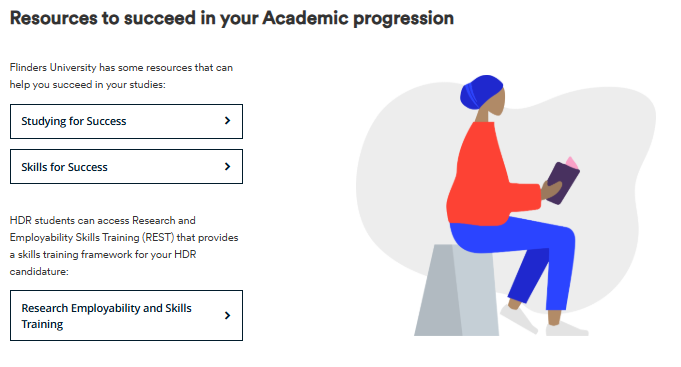 New Student Webpages covering Academic Progress and Support for ...